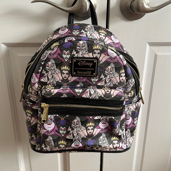Loungefly | Bags | Brand New Disney Villians Loungefly Mini Backpack ...